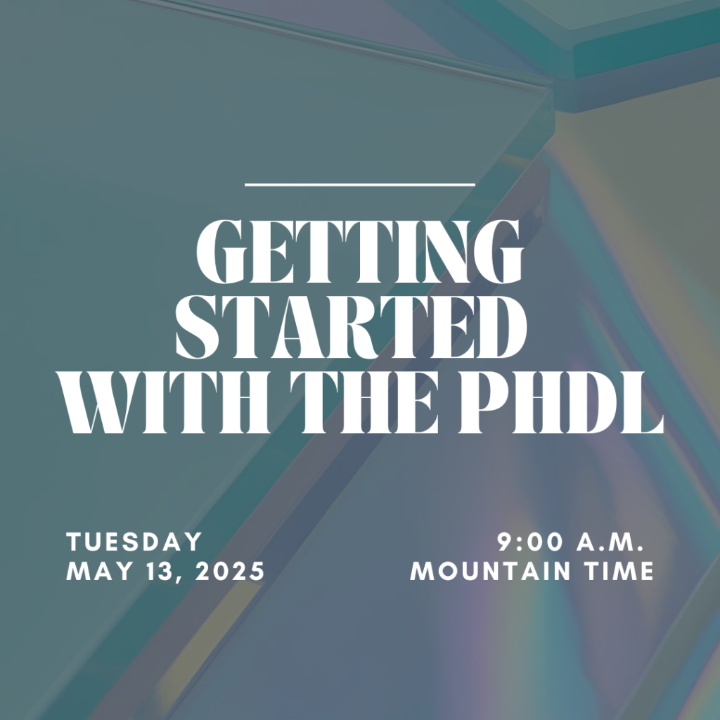 New Webinar: Getting Started with the Public Health Digital Library ...