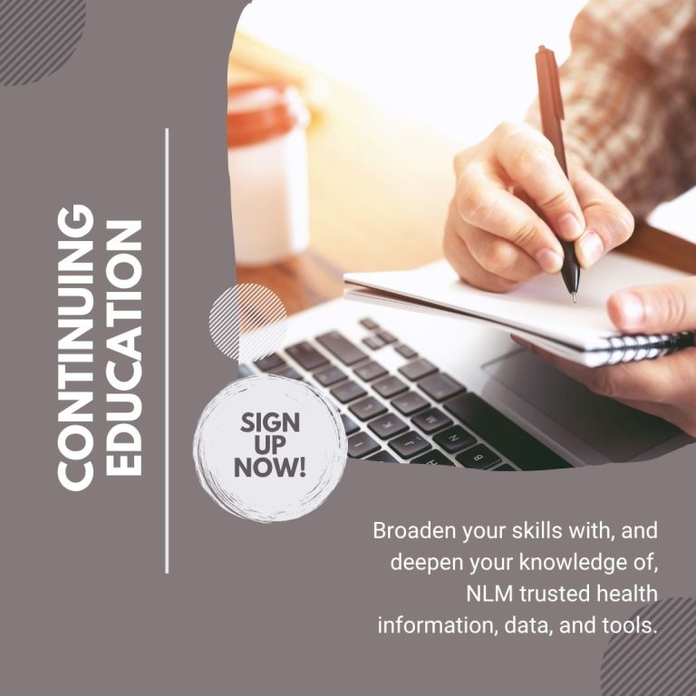 Catch up on Continuing Education with National Library of Medicine On ...
