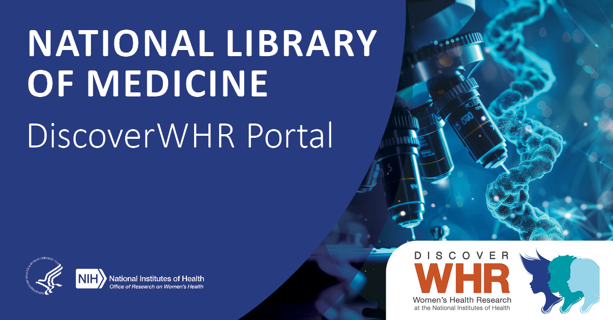 NIH Discovery Portal for Women’s Health Research Now Available – Region ...