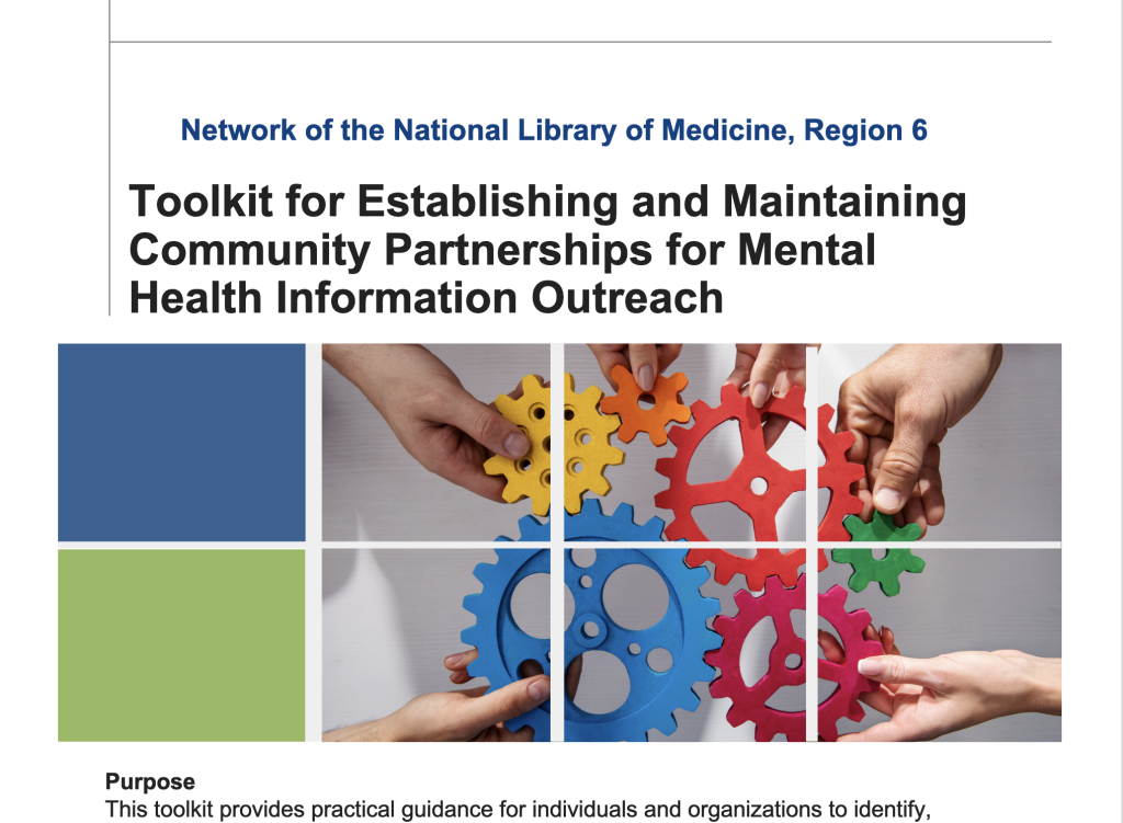 Announcing the New Community Partnerships for Mental Health Information ...