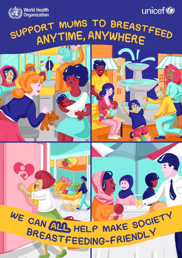 World Breastfeeding Week – Region 7 Update