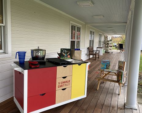 Providing Food and Nutrition Education with a Charlie Cart – Region 7 ...