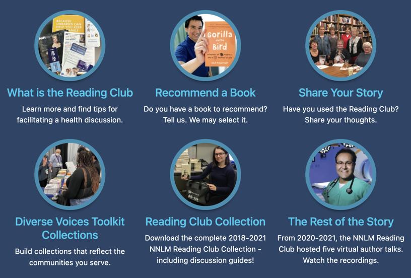 Welcome to the NNLM Reading Club Advisory Group! – Region 7 Update