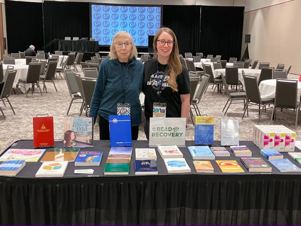 Emily Martin and Mary Ratzer from the Saratoga Springs Public Library ...