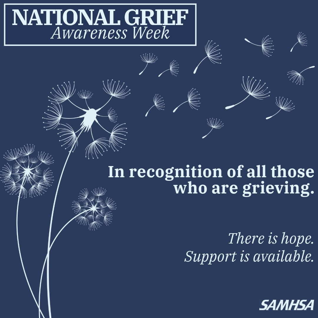 National Grief Awareness Week December 2-8, 2025 – Region 7 Update